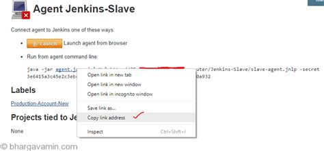 Setup Jenkins Slave On Amazon Linux Ec2 Instance Aws Bhargav Amin Blog