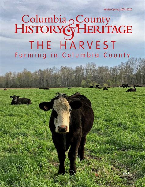 Columbia County History And Heritage Winterspring 20192020 Columbia