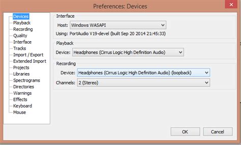 audacity not working with headphones windows audacity forum