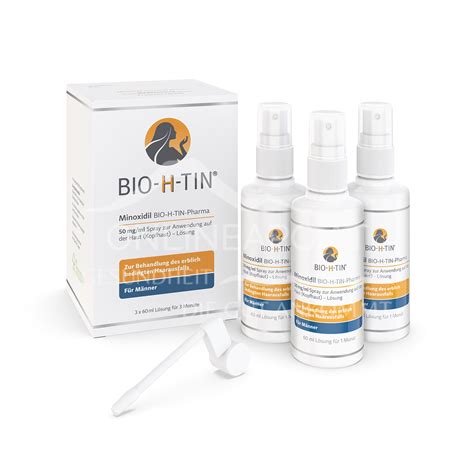 Minoxidil BIO H TIN mg ml Spray schnell günstig geliefert