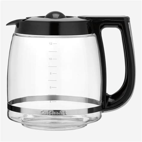 Black Replacement Carafe With Lid Ca Cuisinart