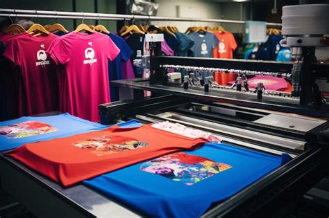 A Screen Printing Workshop Bustling With Activity 00271 03 Premium Ai