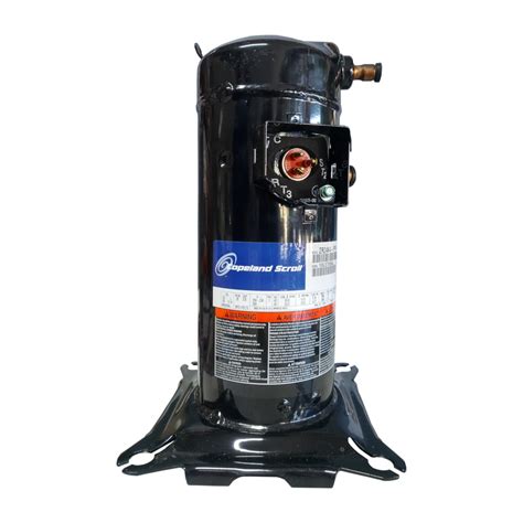Compressor Scroll 24 000 Btus 2tr R22 Copeland 220v 2 Zr24k4 Pfv 522