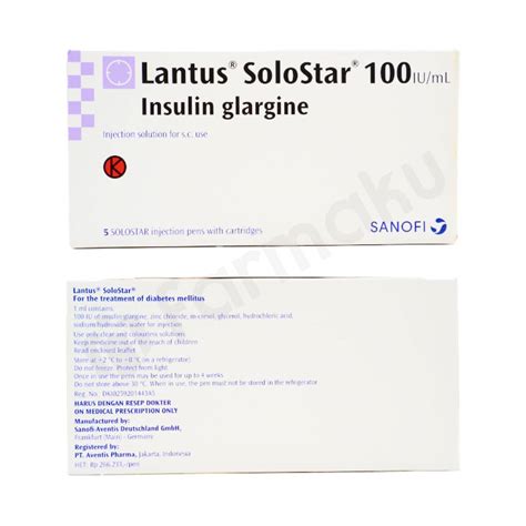Lantus Solostar 100 IU Injection 3 Ml Farmaku