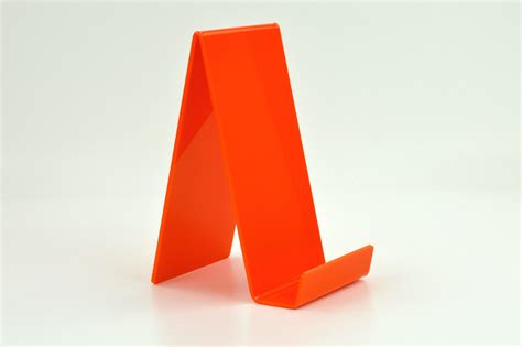Large Book Stand Tablet Holder Product Display With Lip Acrylic