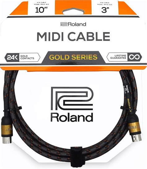 Roland Midi Cable Rmidi G Amazon Ca Musical Instruments Stage Studio