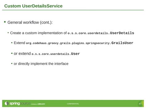 Hacking The Grails Spring Security Plugins Ppt