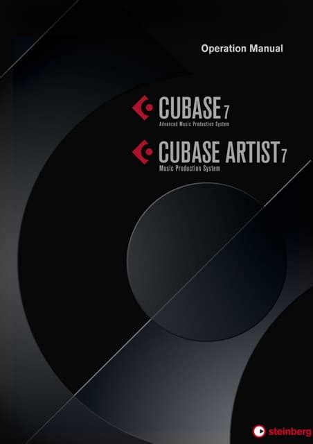 Operation Manual Cubase Pdf