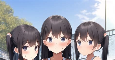 ロリ 陸上部記念撮影 小鳥遊よもぎのイラスト Pixiv
