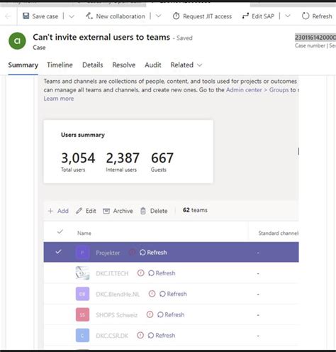 can t invite external users to teams microsoft qanda