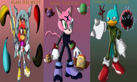 Sonic Ocs By Alavaros On Deviantart