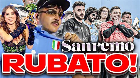 RUBATO LIVE REACTION NAPOLETANI SANREMO 2024 YouTube