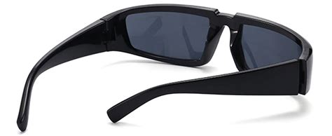 Judoo White Wrap Around Sunglasses For Women Men Fashion