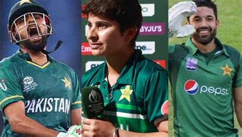 Babar Azam Mohammad Rizwan Nida Dar Nominated For Icc Awards