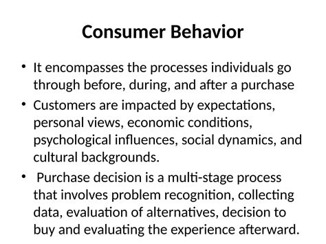 Consumer Behaviou Meaning And Its Types Pptx