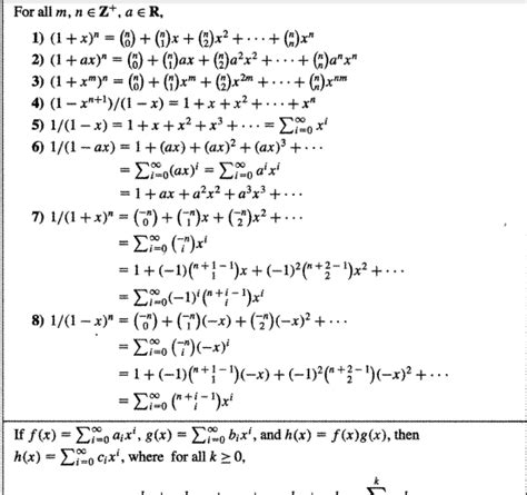 Generating Function For Integer Compositions Mathematics Stack Exchange