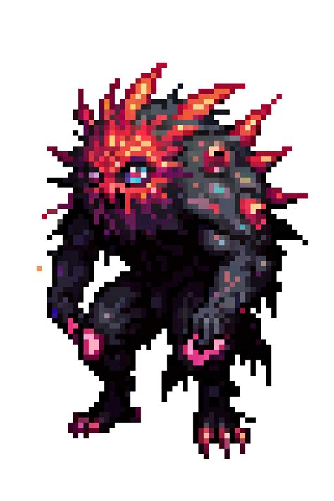 Pixel Monster Pack By Batareya