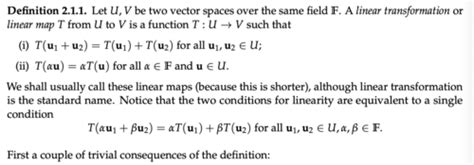 Chapter 2 Linear Transformations Flashcards Quizlet