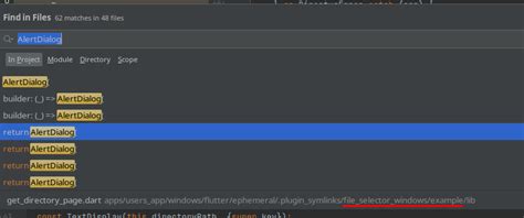 File Selector Example Folder Include In Project Issue Flutter Flutter GitHub