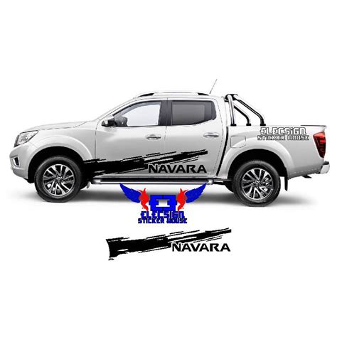 Nissan Navara Body Decal Sticker N1 Shopee Malaysia