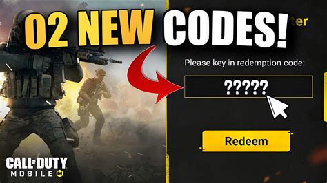 NEW 2 FREE REDEEM CODES FOR COD MOBILE Redemption Center Codes Cod