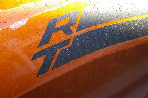 2011 Dodge Challenger R T Classic Toxic Orange Wet Close Up Flickr