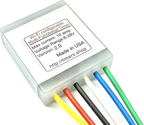 Timer Wifi 10 Amp 6v 12v 18v 24v Time On Off Delay Configurable Cycling And Optional Trigger