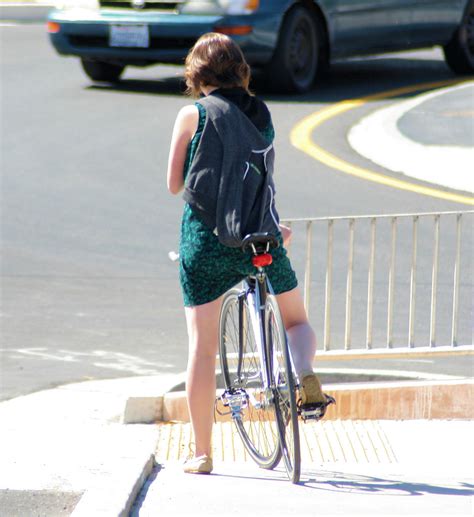 Sun Dress Bicycle By The New Traffic Circle On Front Stree… Flickr