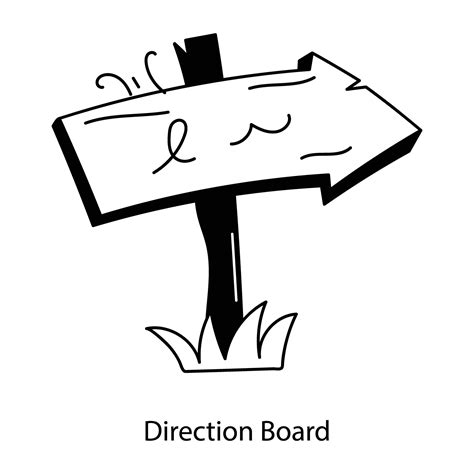 Trendy Direction Board 43071276 Vector Art At Vecteezy