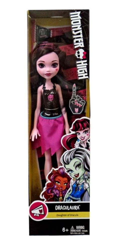 Monster High Budget Deluxe Cheerleader Draculaura Draculaura Monster High Monster