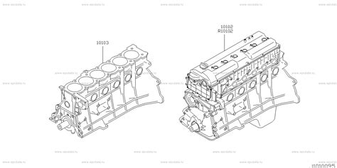 ﾍﾞｱ And Short Engine Assembly Engine For Nissan Safari Y61 2