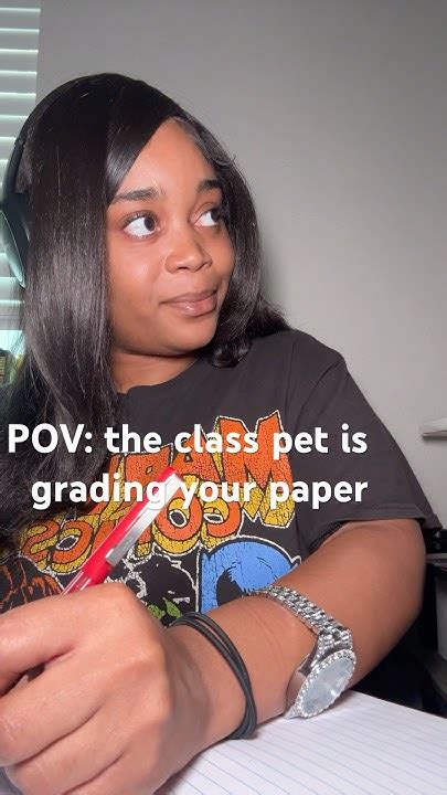 The Class Pet Grades Papers 📝 Youtube