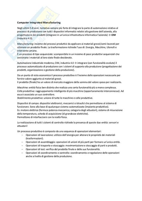 Appunti Automazione