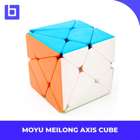 Jual Cube Axis 3x3 Moyu Meilong Axis Cube 3x3 Stickerless Original Shopee Indonesia