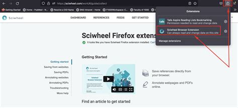 My Firefox Extension Isn T Showing How Do I See It Sciwheel