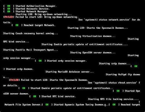 failed to start lsb ⋆ pro хостинг