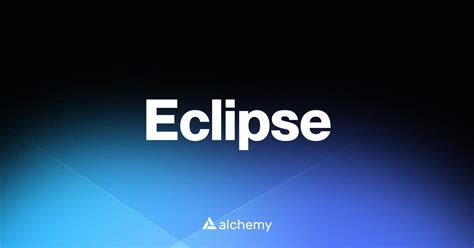 eclipse blockchains alchemy