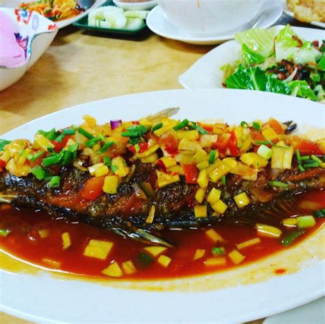 Ikan Siakap Masak Tiga Rasa Food Dishes Soup