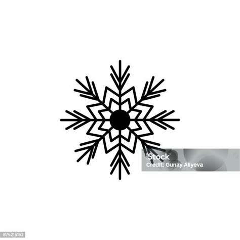 雪花圖示冬季元素優質的平面設計標誌 輪廓符號收集 簡單的細線圖示網站 網頁設計 移動應用 資訊圖形向量圖形及更多下雪圖片 Istock