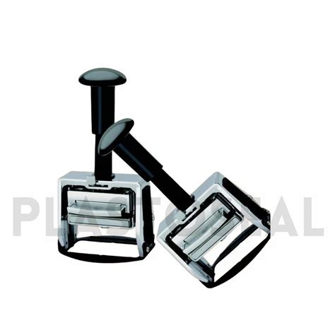 stanless steel 60 piece min hand operated batch coding machine