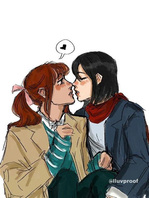 Mikasa X Sasha Attack On Titan Fanart Attack On Titan Anime Attack