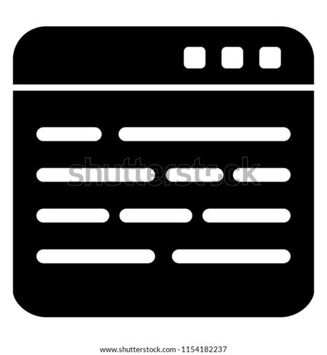 Screen Showing Programming Language Depicting Source Stock Vector