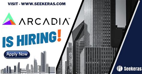 Arcadia Recruitment 2024 Drive for 1-3 years of relevant