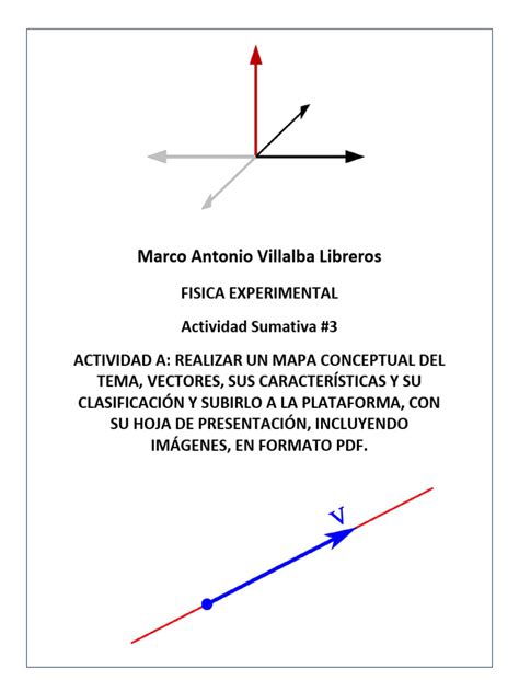 Vectores Marco Antonio Villalba Pdf Vector Euclidiano Euclides