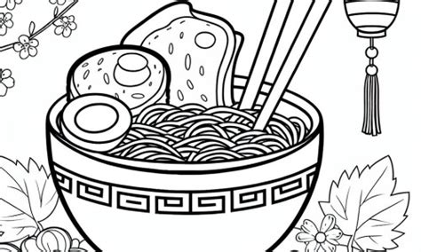 Coloriage de nourriture kawaii mignonne à Télécharger ou à Imprimer