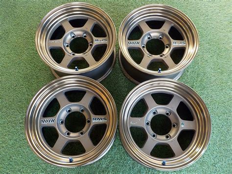 【中古】希少 Rays Te37 16インチ 8j0 6h 6穴 ブロンズ 軽量 鍛造の落札情報詳細 ヤフオク落札価格検索 オークフリー