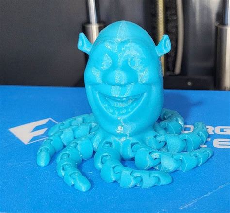 3d Printed Shrektopus Etsy