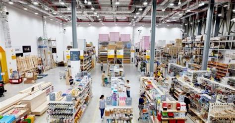 대형 인테리어 매장은 Diy족 놀이터