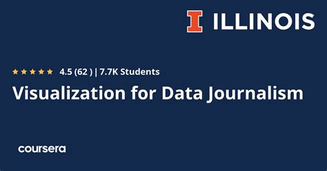 Visualization For Data Journalism Coursya