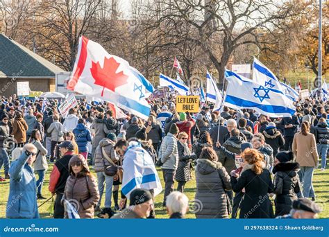 Toronto Ontario Canada November 12 2023 The Uja United Jewish
